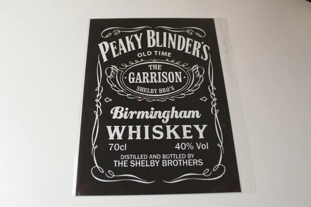 PEAKY BLINDERS, RETRO Metal Sign Man Cave / Garage / Vintage / Bar ...