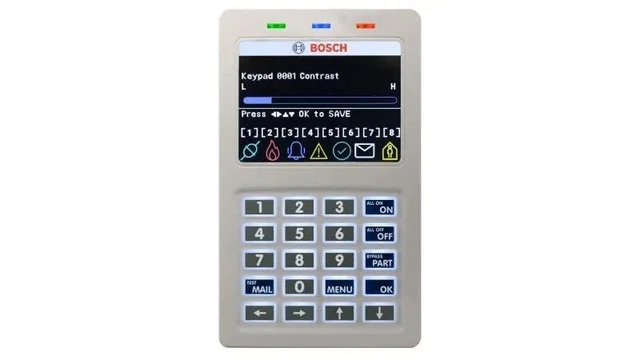 BOSCH SOLUTION 6000 NEW KEYPAD CP736B replace CP722B CP700 $205.00 ...