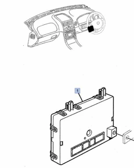 GENUINE HOLDEN NEW Body Control Module (High Series) to suit Holden VZ ...
