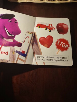 BARNEY'S COLOR SURPRISE Book £30.37 - PicClick UK