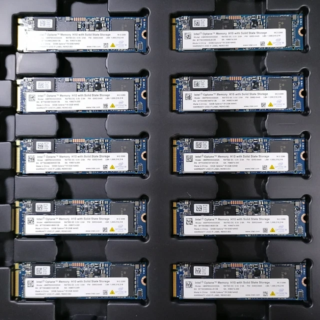 INTEL OPTANE HBRPEKNX0202A 512GB SSD M.2 2280 NVMe Memory H10 with ...