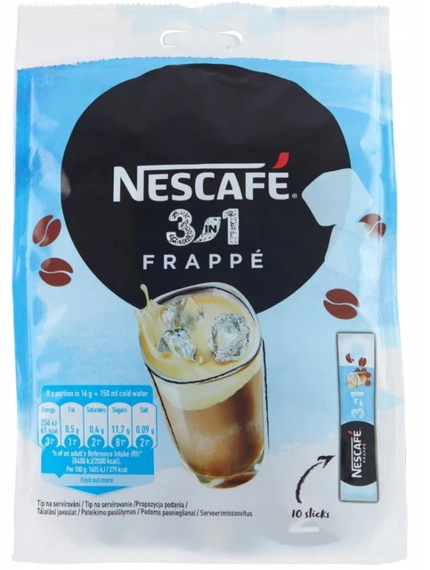 NESCAFE BROWN SUGAR 3in1 Instant Coffee Drink 10 Sticks Gift 175g £18. ...