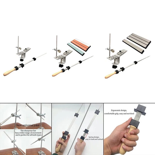 CHEN SYSTEM FIXED Angle Professional Chef Sharpening Fine Grinding ...