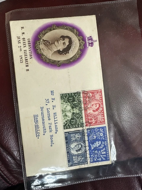 1953 GREAT BRITAIN Queen Elizabeth Coronation First Day Cover £0.99 ...