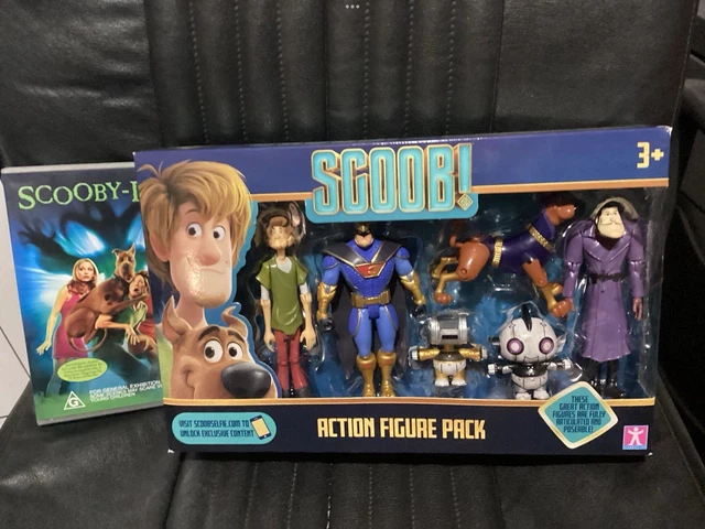 SCOOB! 2020 MOVIE - ACTION FIGURE SET SCOOBY DOO New Unopened & DVD $79 ...