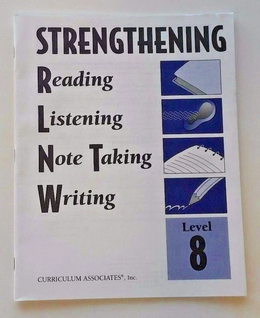 STRENGTHENING READING COMPREHENSION Listening Note Taking Writing 8th ... STRENGTHENING READING COMPREHENSION Listening Note Taking Writing 8th ...