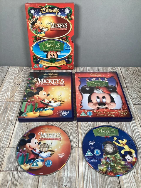 DOUBLE DISNEY DVD Mickey’s Christmas Movie Set - 2 x DVDs £5.99 ...
