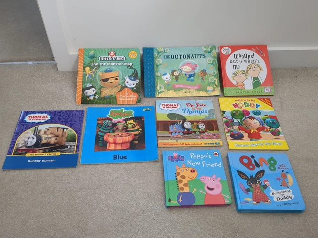 CBEEBIES BOOK BUNDLE x 9 Toddler Favourites To Enjoy Paperback/Hardback ...
