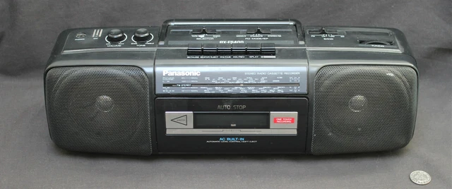 VINTAGE PANASONIC RX-FS400 Stereo Radio Cassette Recorder Boombox £17. ...
