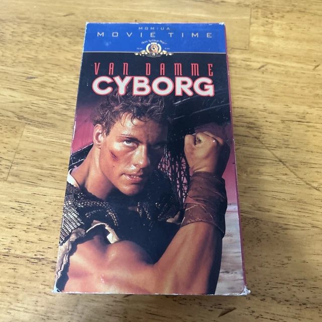 CYBORG, 1989 (VHS, 1996, Movie Time) Jean Claude Van Damme, director ...