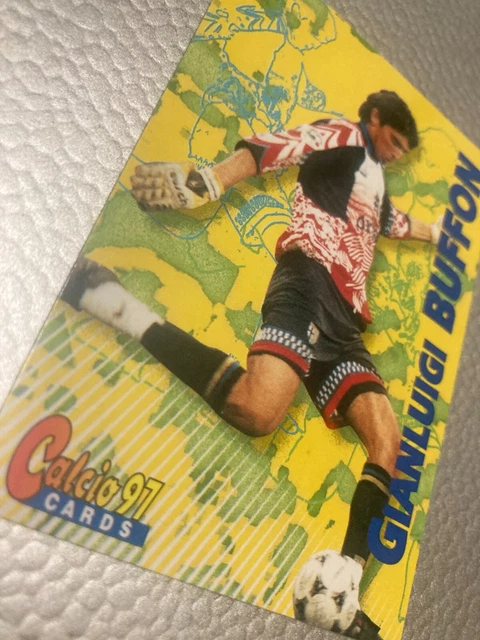 1996-97 CARTES PANINI Calcio 1997 #152 GIANLUIGI BUFFON Parme AC ITALIE ...