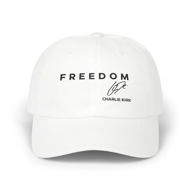 CHARLIE KIRK FREEDOM USA Embroidered Baseball Cap, Turning Point USA £ ...