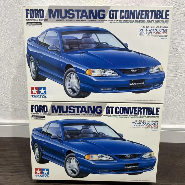 TAMIYA 1/24 FORD Mustang GT Convertible Model Kit Unassembled Out of ...
