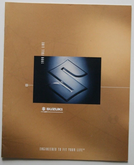 SUZUKI FULL LINE 1999 Dealer Brochure - English - USA - ST1002000918 ...