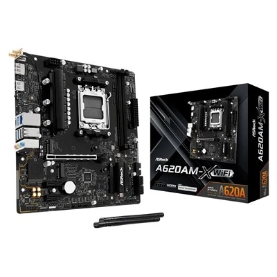 ASROCK A620AM-X WIFI Amd Socket Am5 Motherboard 2 X Ddr5 Dimm Slots 1 X ...