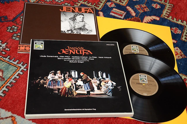 JANACEK JENUFA BOX 2LP + Book Orig Germany '70 MInt Scellé Jamais (Top ...