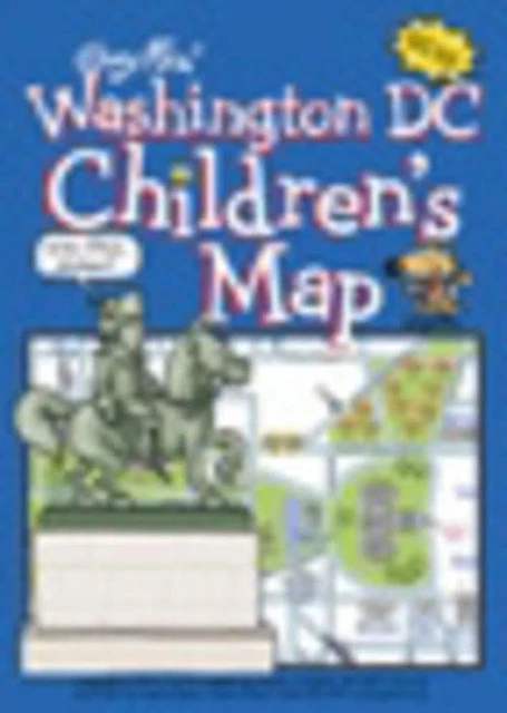 WASHINGTON DC CHILDREN'S Map by Kourtney Harper Map Book £7.99 ...