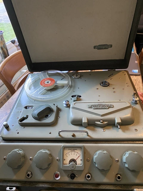 VINTAGE FERROGRAPH SERIES 4A valve reel-to-reel tape recorder £120.30 ...