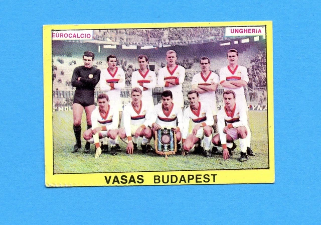 NUOVA CALCIATORI PANINI 1966-67 -Figurina-Sticker- VASAS SQUADRA -New ...