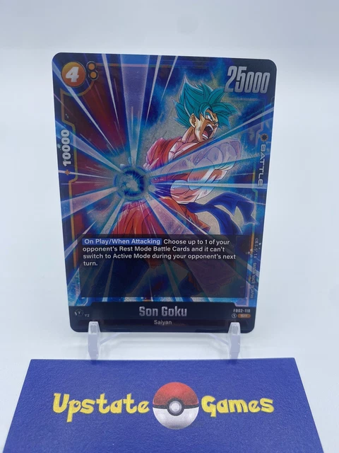 DRAGON BALL SUPER : Fusion World Son Goku FB02-119 SR aura flamboyante EUR 5,51 - PicClick FR