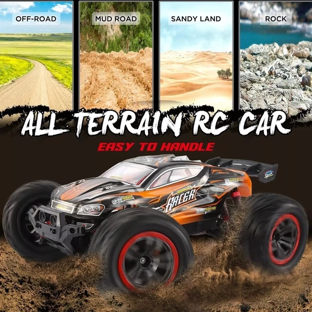 VATOS 4WD 1:12 Remote Control Buggy 46kmh High Speed RC Car Truck ...