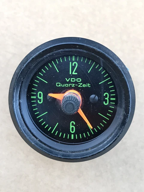 PORSCHE 924 TURBO Green Vdo Time Clock Gauge ... 477 919 211 A £175.00 ...