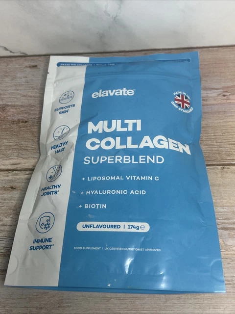 ELEVATE ELAVATE MULTI Collagen SuperBlend Unflavoured 174g £20.42 ...
