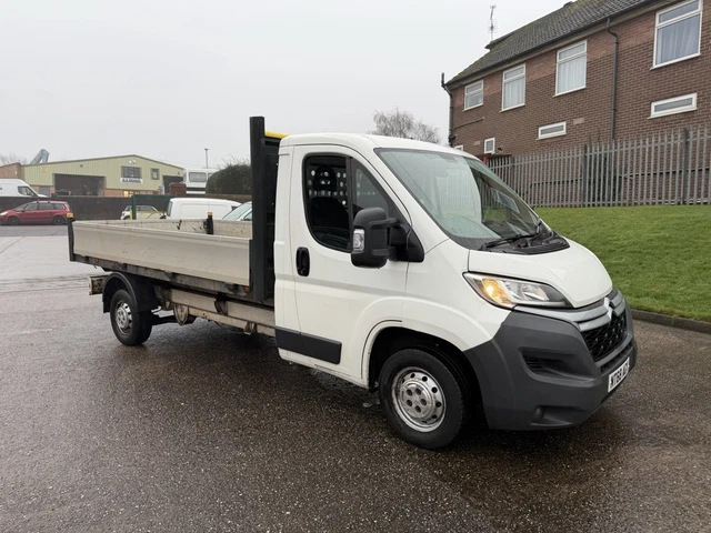 2018 CITROEN RELAY Lwb 2.0 Adblue Manual Drop Side Truck White £4,250. ...
