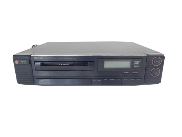 SANYO CP75 STEREO Compact Disc CD Player HiFi Separate SPAIR&REPAIR £22 ...