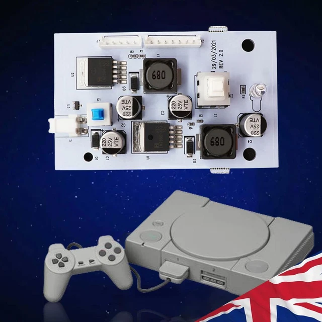 FOR PS1PSU 12 Volt Power Supply Board for PS1 PlayStation 1(Single ...