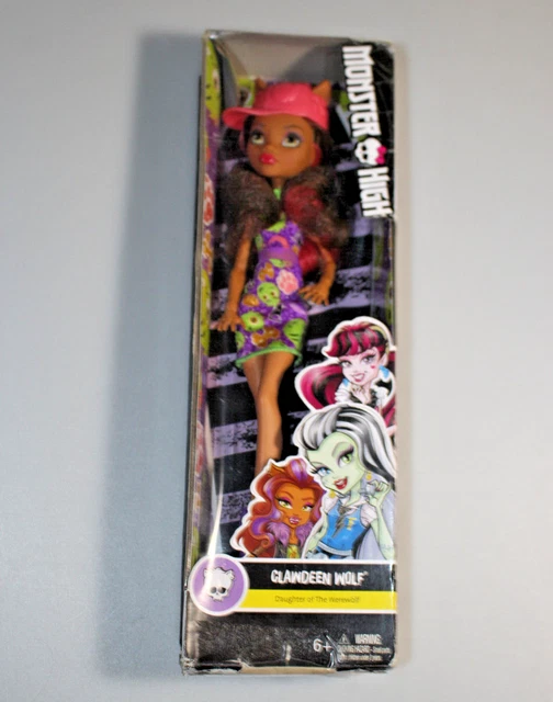 MONSTER HIGH CLAWDEEN Wolf Daughter of the Werewolf Retired 2016 New ...