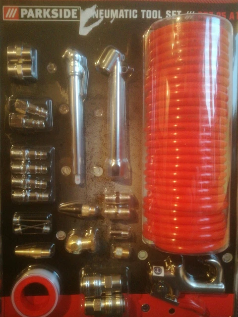 PARKSIDE PNEUMATIC TOOL set PDZ 25 A1 £8.71 - PicClick UK
