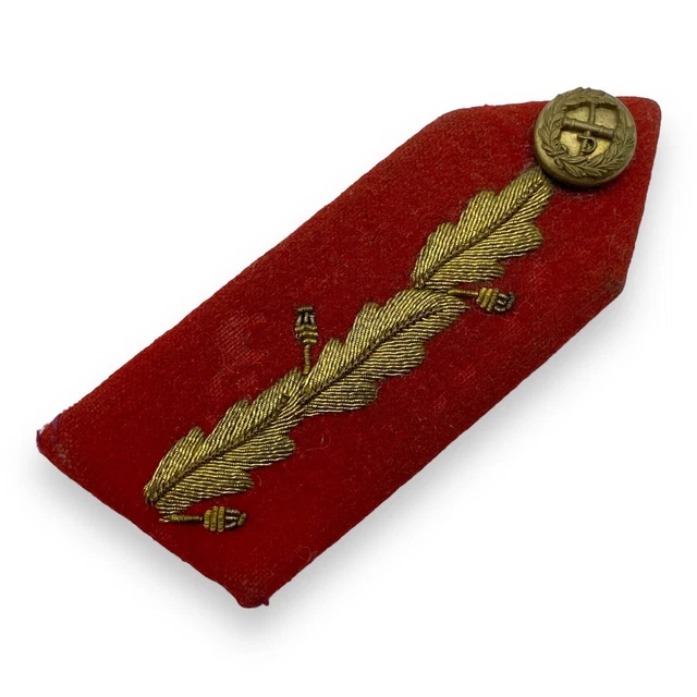 WW2 GENERALS RANK Insignia Red Tab Collar Uniform Gorget Badge £34.99 ...