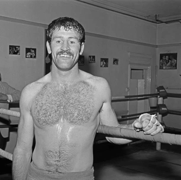 BRITISH HEAVYWEIGHT BOXER Paul Sykes , UK, 17th June 1972 OLD PHOTO $8. ...