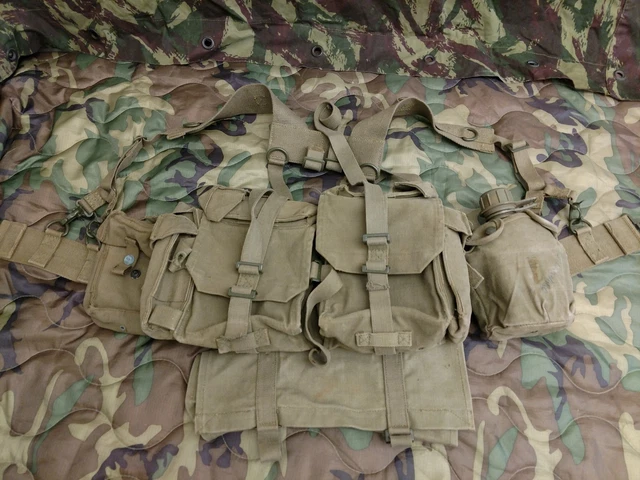 SOUTH AFRICAN SADF Pattern 70 Webbing Complete Set Bush War £118.22 ...