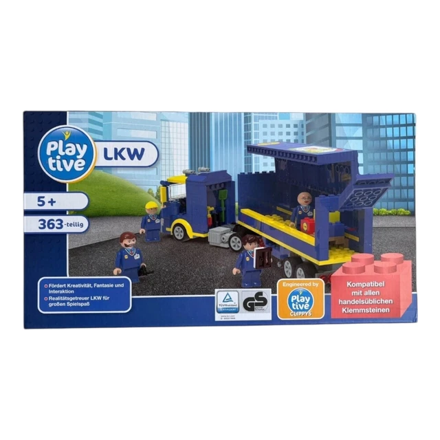 PLAYTIVE LIDL LKW Truck Clippys Klemmbausteine limitierte Edition NEU ...