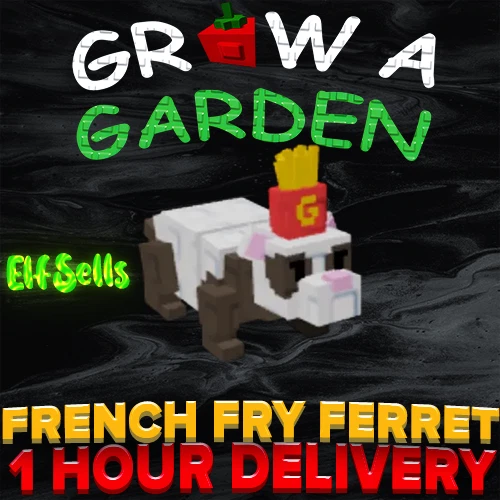 🍟FRENCH FRY FERRET🍟- Grow A Garden -📦1 Hour Delivery 📦 Cheapest🤑 $1.87 ...