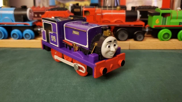 FISHER PRICE THOMAS Trackmaster Train Charlie the Playful Engine WORKS ...