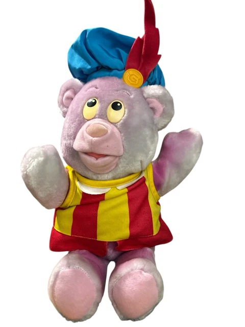 1985 VINTAGE FISHER Price Disney Gummi Bears Cubbi Plush Stuffed Animal ...