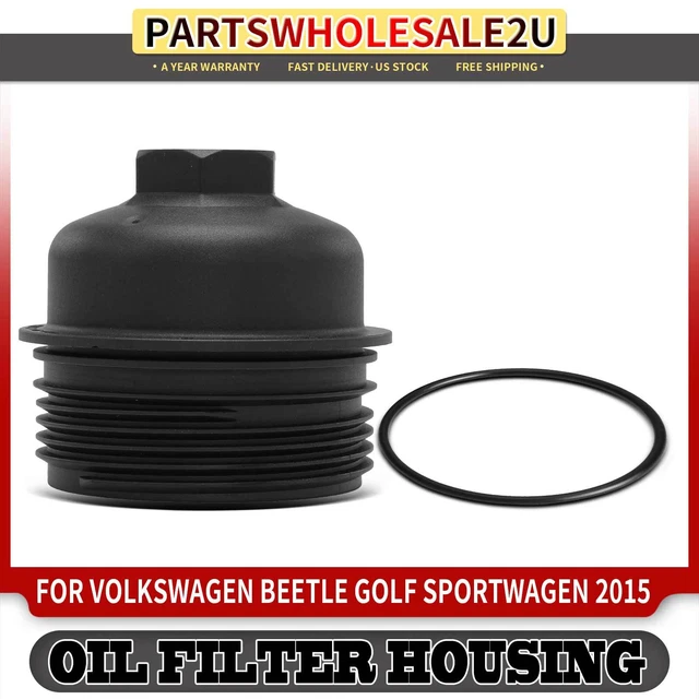 ENGINE OIL FILTER Housing Cover for Volkswagen Beetle Golf Jetta Passat ...