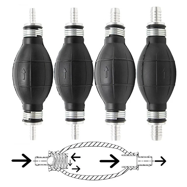 CONVENIENT HAND PRIMER Pump for Diesel Engine Priming Rubber & Aluminum ...