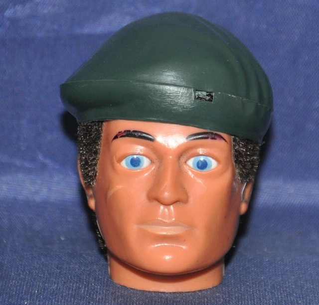 VINTAGE ACTION MAN Palitoy 1970's Combat Marine Dark Green Beret EUR 11 ...