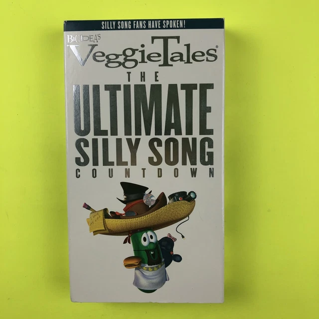 VEGGIETALES - THE Ultimate Silly Song Countdown VHS $13.43 - PicClick CA