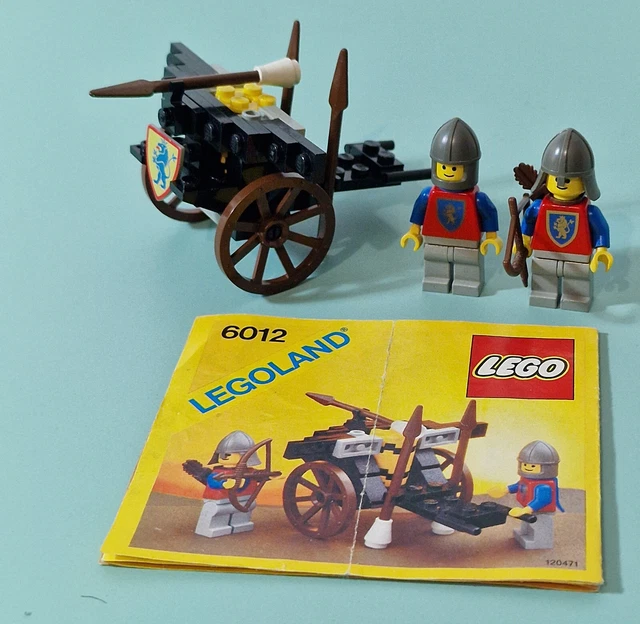 LEGO VINTAGE SET Legoland Castle 6012 Siege Cart, with instructions EUR ...