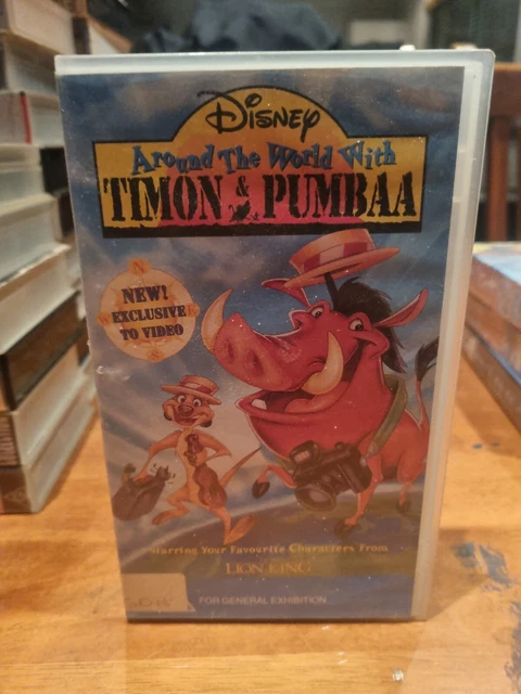AROUND THE WORLD With Timon & Pumbaa - Vhs - V5 £11.14 - PicClick UK