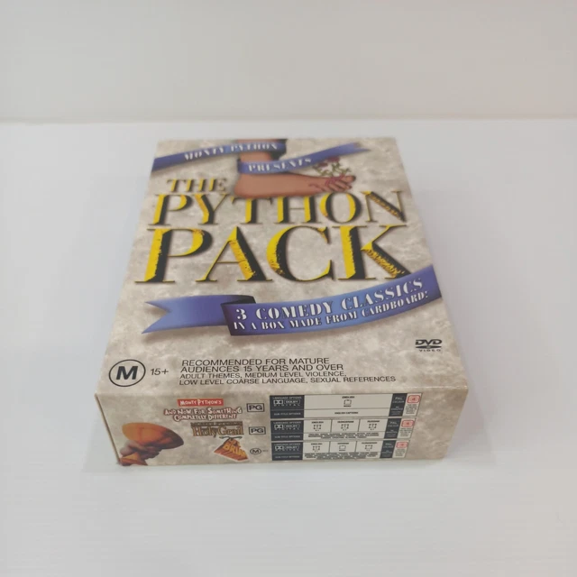 MONTY PYTHON PACK (DVD) John Cleese Eric Idole Comedy History VGC R4 ...