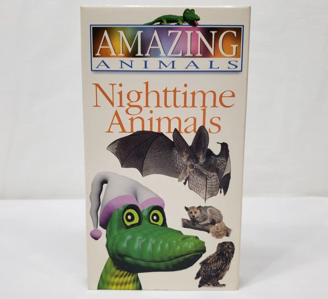 HENRYS AMAZING ANIMALS Nighttime Animals VHS Disney Channel TV Show DK ...