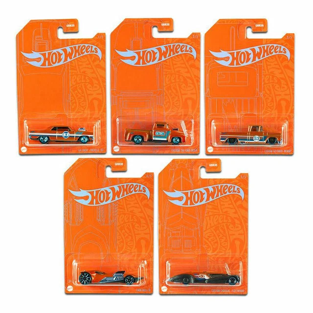 HOT WHEELS 1:64 Scale Orange and Blue Vehicles - Choose Your Favorite ...