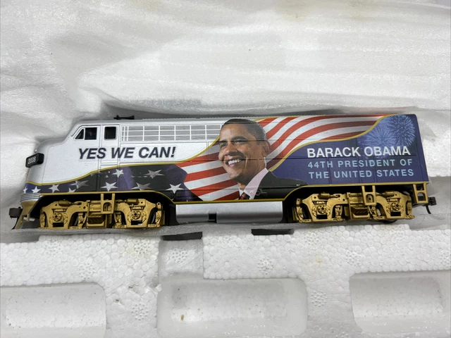 BACHMANN HAWTHORNE VILLAGE HO Scale Barack Obama "Yes We Can ...