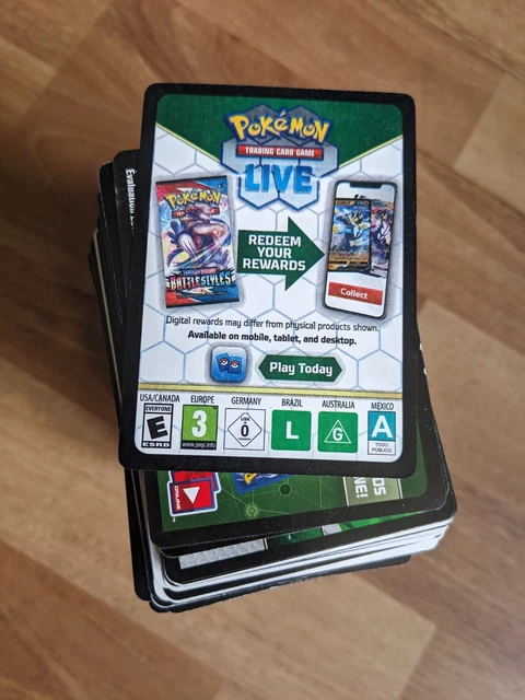 440+ POKEMON TCG Live Codes (Paldean Fates, 151, Obsidian Flames And ...